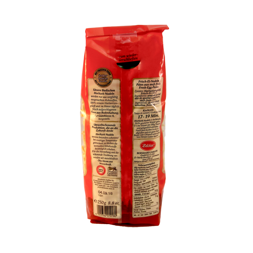 Zabler Hochzeit Spätzle Classic - Signor Pasta